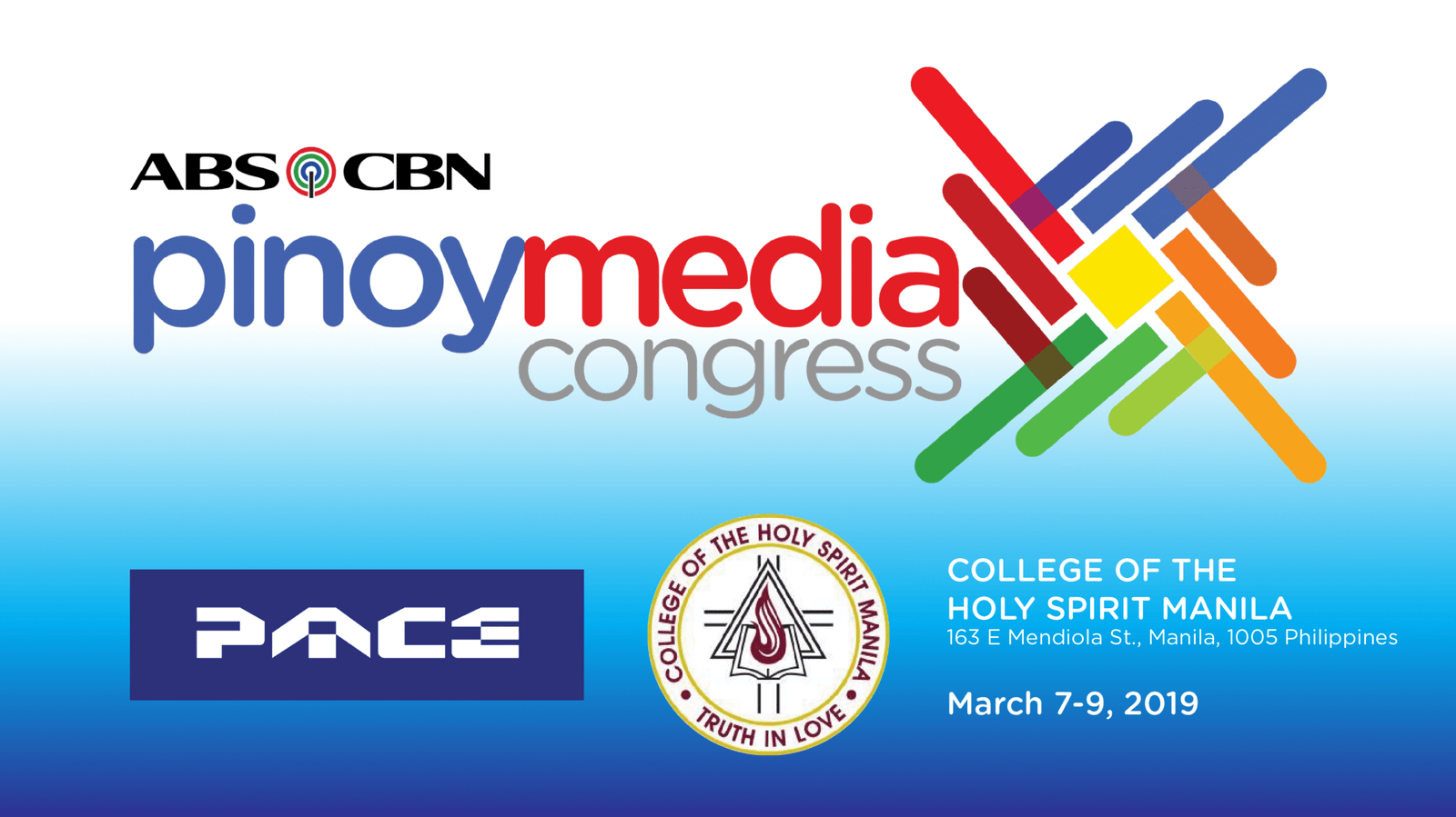 PMC13: Pinoy Media Congress 2019 at College of the Holy Spirit Manila - PACE PH