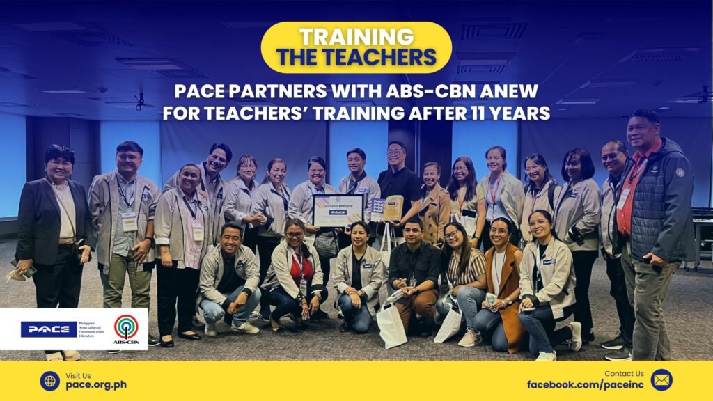 PACE partners with ABS-CBN anew for teachers’ training after 11 years - PACE PH